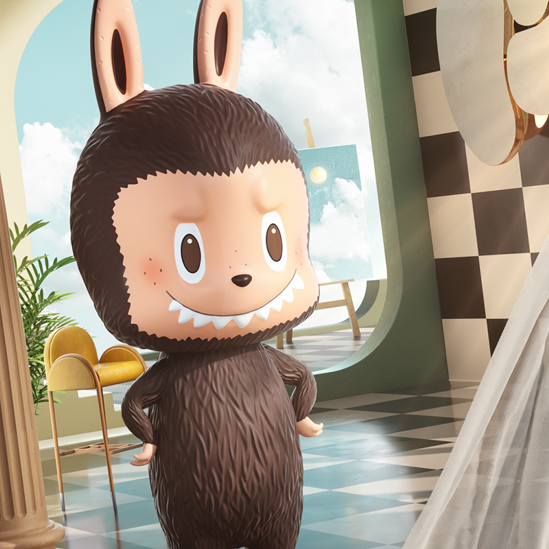 POP MART LABUBU MEGA LABUBU TEC