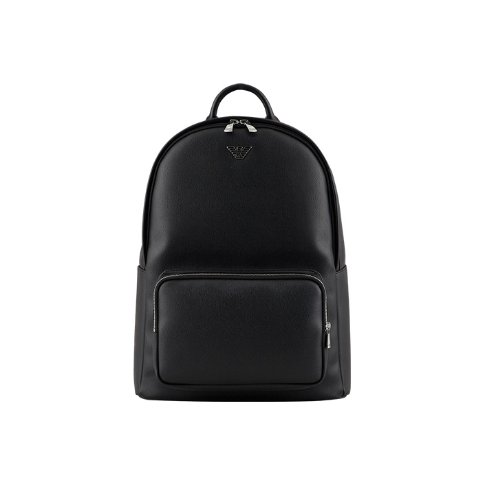 Armani jeans leather backpack store