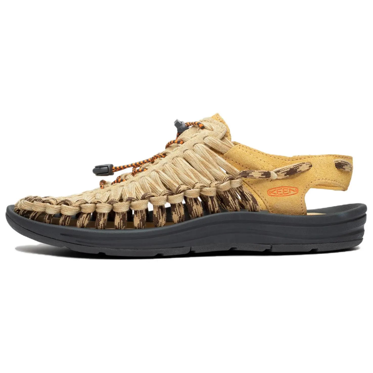 킨 x Sns 유니크 플랫 뉴 위트 리드 옐로우 - POIZON