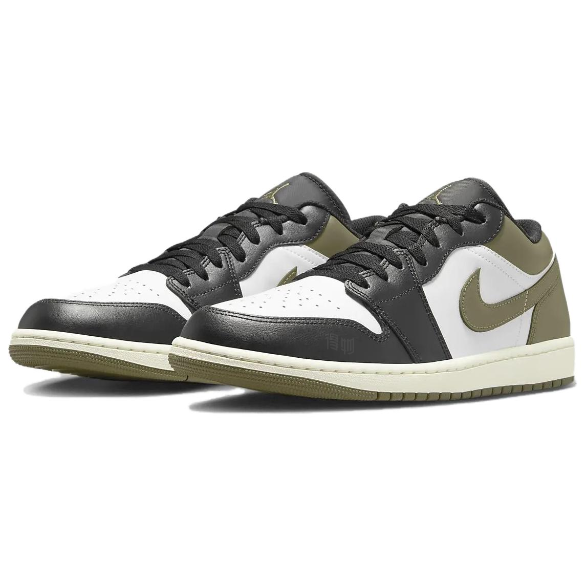 Купить кроссовки Air Jordan 1 Low "Medium Olive" 553558-092 в Москве с ...