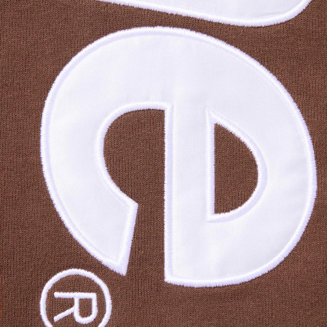 Supreme FW24 Satin Appliqué Hooded Sweatshirt — купить одежду известных ...